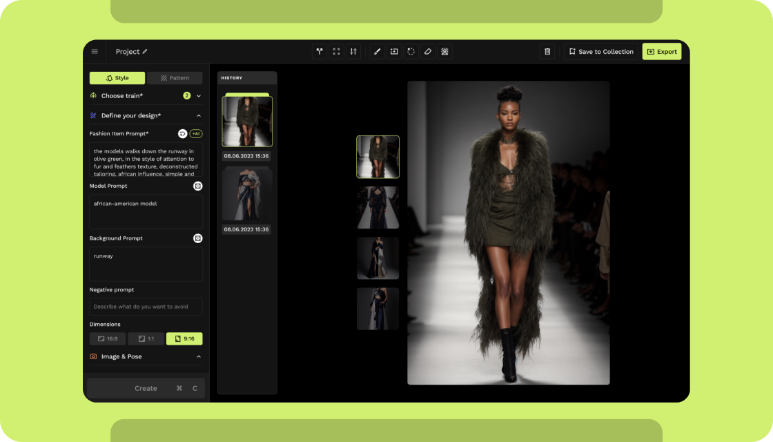 Refabric Design Solutions - AI Fashion Design Assistance
